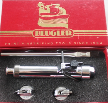 crazy airbrush - Beugler Pinstriping Tool Deluxe with 3 wheel